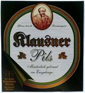 Drink Label: Klausner Pils (Einsiedler Brauhaus GmbH, Germany, Federal ...
