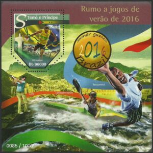 Stamp: Summer Olympic Games - Rio de Janeiro 2016 (São Tomé and ...