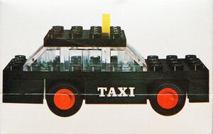 Lego Set: Taxi (Legoland(Vehicle) Leg:605-2
