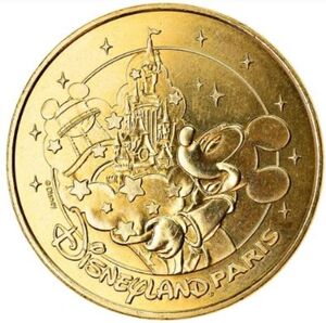 Token: Disneyland - Mickey magicien (France(Tourist Tokens - Monnaie de ...