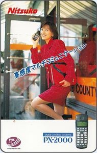 Phonecard: Nitsuko (NTT, Japan(110-011-People-Ladies) Col:JP-110-011 ...