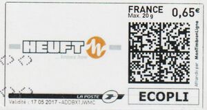 Stamp: Heuft (France: Personalized Stamps(MonTimbrEnLigne. Personalised ...