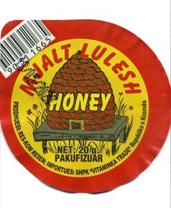 Mini Cup Lid: Mjalt Lulesh 20g (Res-Kom-Resen, North Macedonia(Single ...