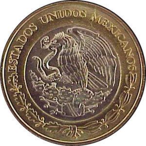 Coin: 10 Pesos (Mexico(1993~Today - Estados Unidos (MXN ...