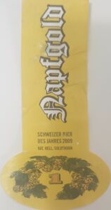 Drink Label: Napf Gold (Brauerei Napf, SwitzerlandCol:CH-BEER-002785