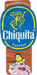 Fruit Sticker: "L'Etoile Chiquita Banana" from Edgar Degas (Panama ...