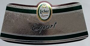 Drink Label: Licher Export (Licher Privatbrauerei Ihring-Melchior GmbH ...