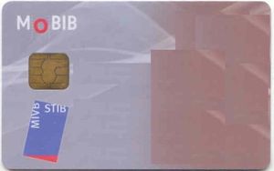 Transport Ticket: Mobib 2 (STIB - MIVB, Belgium(Subscription cards) Col ...