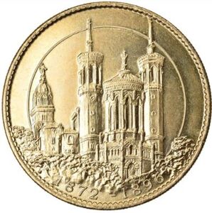 Token: Notre Dame de Fourviere - Lyon / 1872-1896 (France(Tourist ...