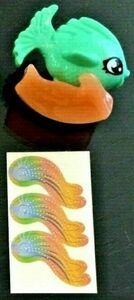 Meal Toy: Green fish (Kinder Surprise, India, Republic) (Joy - Happy ...