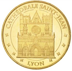 Token: Cathédrale Saint Jean - Lyon (France(Tourist Tokens - Monnaie de ...