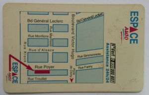 Functional Card: Espace Auto (Car Assistance and Auto Clubs, France(Car ...