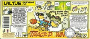 Drink Label: Track Down (Uiltje Brewing Company, NetherlandsCol:NL-BEER ...