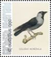 Stamp: Eurasian Jackdaw (Coloeus monedula) (Saint Eustatius(Nozeman ...