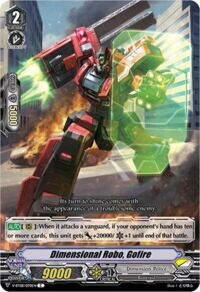 Game Card: Dimensional Robo, Gofire (Cardfight Vanguard(Silverdust Blaze) 🃏