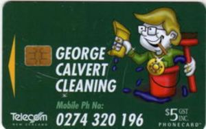 Phonecard: 2003 George Calvert Cleaning, Extended Expirey (Telecom New ...