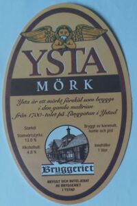 Drink Label: Ysta Mork (Bryggeri Ysta, SwedenCol:SE-BEER-000130