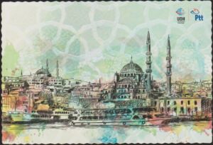 Postcard: Çizimlerle Eski İstanbul - Old Istanbul with Drawings ...