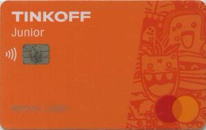 Bank Card: Tinkoff Junior. Animation (Tinkoff Credit Systems, RussiaCol:RU-MC-1974.02