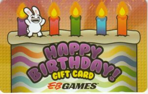 Gift Card: Happy Birthday (EB Games, Australia(Birthday card) Col:AU ...