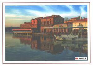 Postcard: Denizden Eski Ayvalık Görüntüsü - Old Ayvalık view from the ...