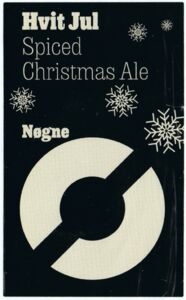 Flaschenetikett: Hvit Jul (Nøgne Ø, NorwegenCol:NO-BEER-000426 🏷️