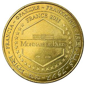 Token: Musée du Louvre - La Joconde (Paris) (France(Tourist Tokens ...