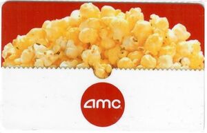 Gift Card: Popcorn (AMC Logo Only) (AMC Theatres, United States of ...