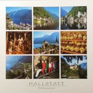 Postkarte: Hallstatt am Hallstattersee (Österreich(Hallstatt (Upper ...