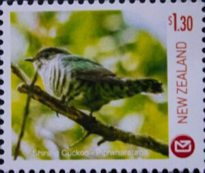 Stamp: Sining Cuckoo Pers. stamp (New Zealand: Personalized Stamps ...