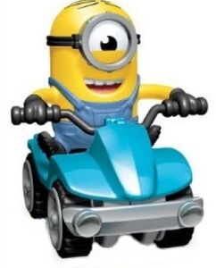 Meal Toy: Minion with quad (Kinder Surprise, Europe) (Maxi - Minions ...
