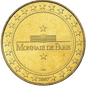 Token: Guy Ferrer - sculpture - TOLERENCE (France(Tourist Tokens ...