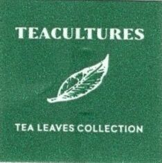 Thee label: Tea Leaves Collection, white bs (Teacultures, NederlandCol ...