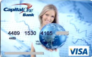 Tarjeta de Banco: VISA Capital One Bank (Capital One Bank, ItaliaCol:IT ...