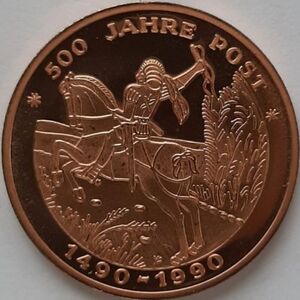 Decoration: 500 Jahre Post (1490-1990) (Germany, Federal Republic ...