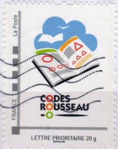 Stamp: Highway Code. Code Rousseau (France: Personalized Stamps ...