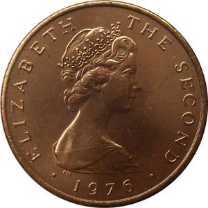 Moneda: 1 Penny (Manx Loaghtyn) (Isla de Man) (1858~Actualidad ...