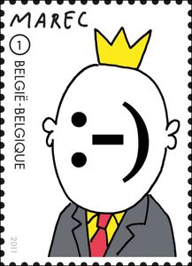 Postzegel: This is Belgium: Humor. Marec (België(This is Belgium: Humor ...