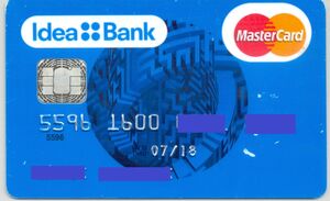 Bank Card: Idea Bank (Idea Bank, RomaniaCol:RO-MC-0361