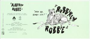 Drink Label: Rubberen Robbie (Oedipus Brewing, NetherlandsCol:NL-BEER ...