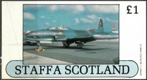 Stamp: Aircraft (Scotland, Staffa: Cinderella Stamps(Aircraft 1982) Col ...