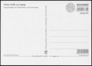 Cartolina: Leipzig (Germania, Repubblica Federale(Leipzig (L)) Col:DE ...