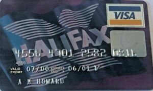 Bank Card: Halifax (Halifax, United Kingdom of Great Britain & Northern ...
