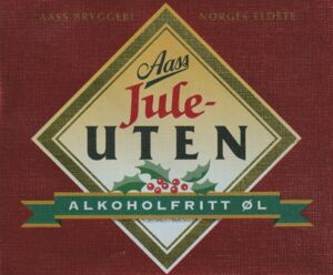 Drink Label: Jule uten (Aass Brewery, NorwayCol:NO-BEER-000472