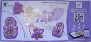 Meal Toy: Purple critter (Kinder Surprise, Worldwide) (Joy - Critters ...