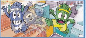 Meal Toy: Blue critter (Kinder Surprise, Worldwide) (Joy - Critters for ...