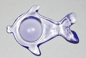 Meal Toy: Fish - Magnifying glass, blue (Kinder Surprise, India ...