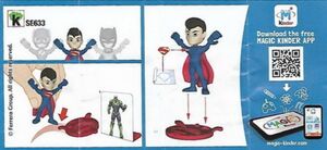 Meal Toy: Superman (Kinder Surprise, Worldwide) (Joy - Justice League ...