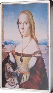 Moneda: Half Dollar (Young Woman with Unicorn - Raphael) (Islas Salomón ...
