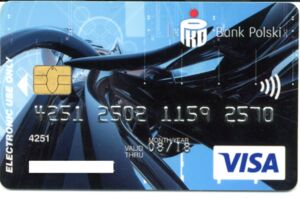 Bank Card: PKO Bank Polski 1015 (PKO Bank Polski, PolandCol:PL-VI-0084.05
